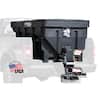 SaltDogg 1.5 cu. yds. Remote Controlled Electric Black Poly Hopper ...