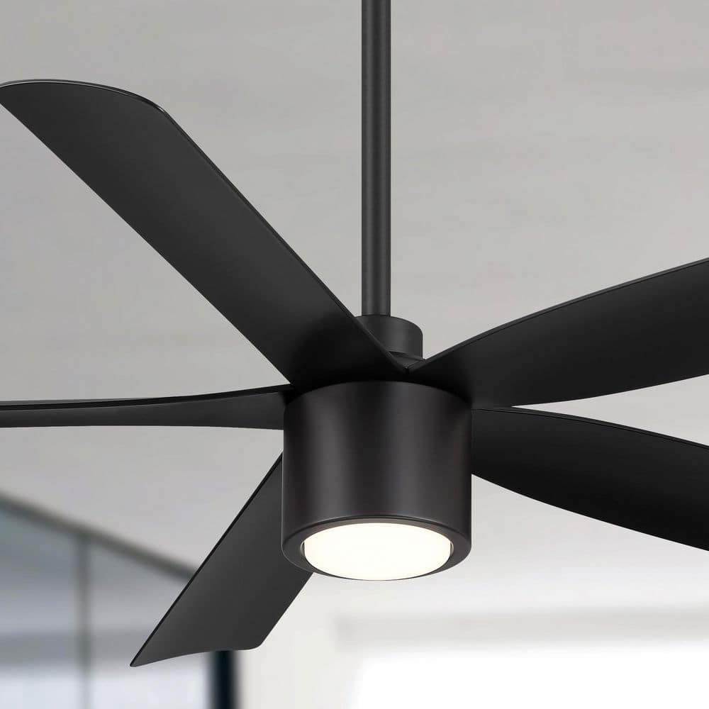 ARRANMORE LIGHTING & FANS RAVIAN 5 Blade 52 in. Indoor/Outdoor Matte ...