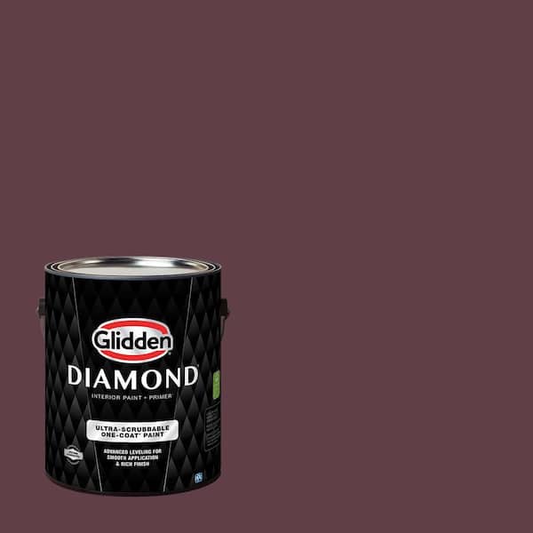 Glidden Diamond 1 gal. PPG1048-7 Gooseberry Ultra-Flat Interior Paint ...
