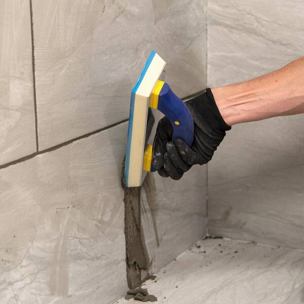 Buy 4 in. x 9.5 in. Universal Gum Rubber Grout Float with Comfort Grip ...