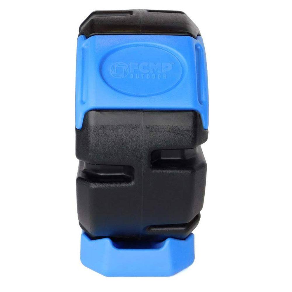 FCMP Outdoor Half Size 19 Gal. Plastic Rolling Composter Tumbler Bin ...