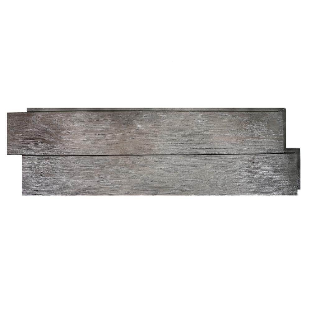 GenStone 12 in. x 39 in. Aspen Grove Faux Wood Composite Siding RCWWR ...