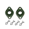PLUMBERS EDGE 3/4 in. Circulator Flanges (2-Pack) PECF075 - The Home Depot