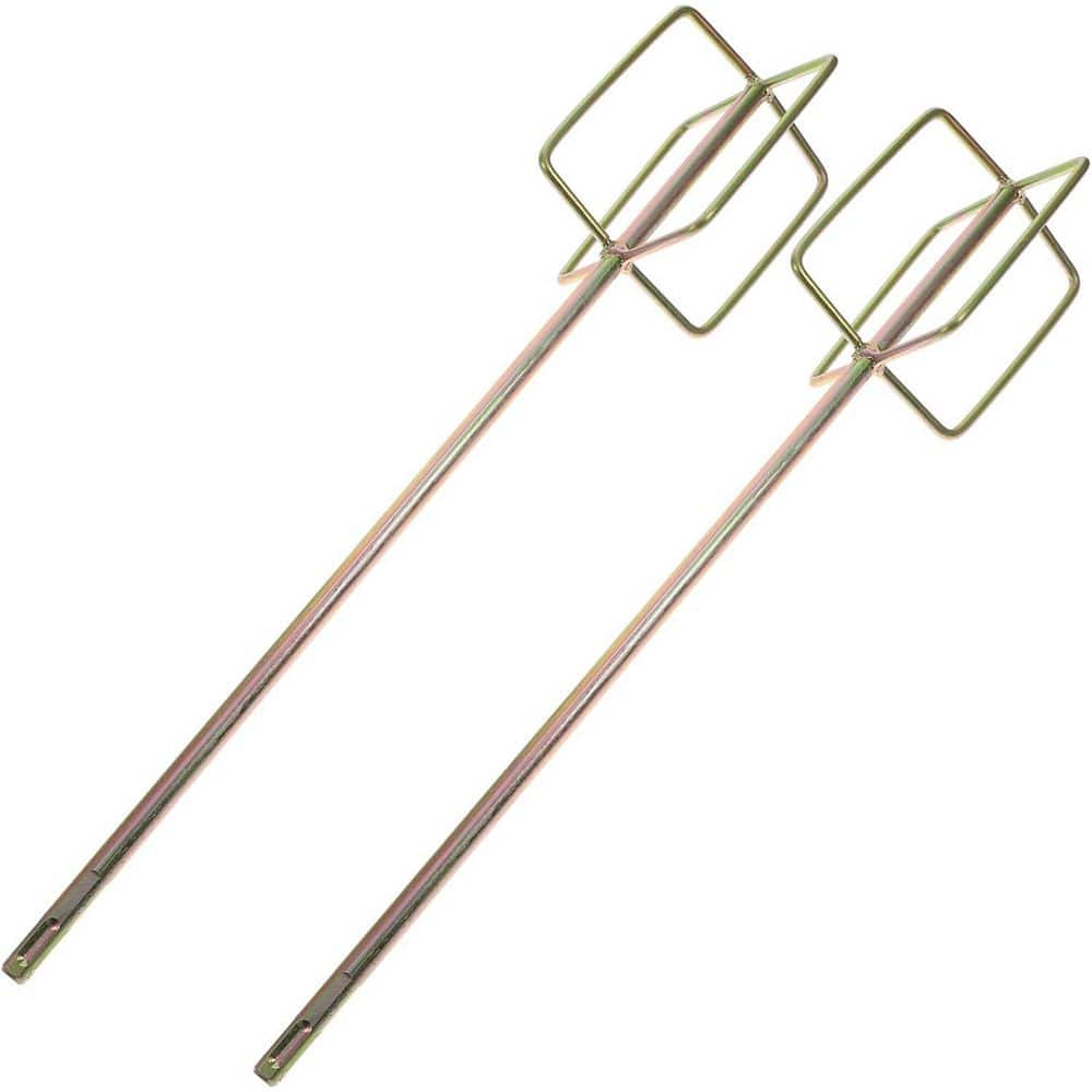 KIWDZFU 4.5 in. Power Drill Mixer Rod Attachment for Paint and Concrete ...