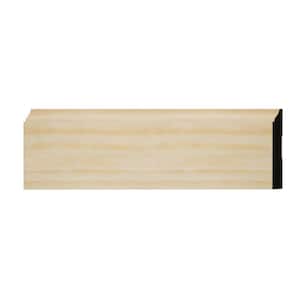 Ekena Millwork WM163E 0.56 in. D x 5.25 in. W x 6 in. L Wood (Finger ...