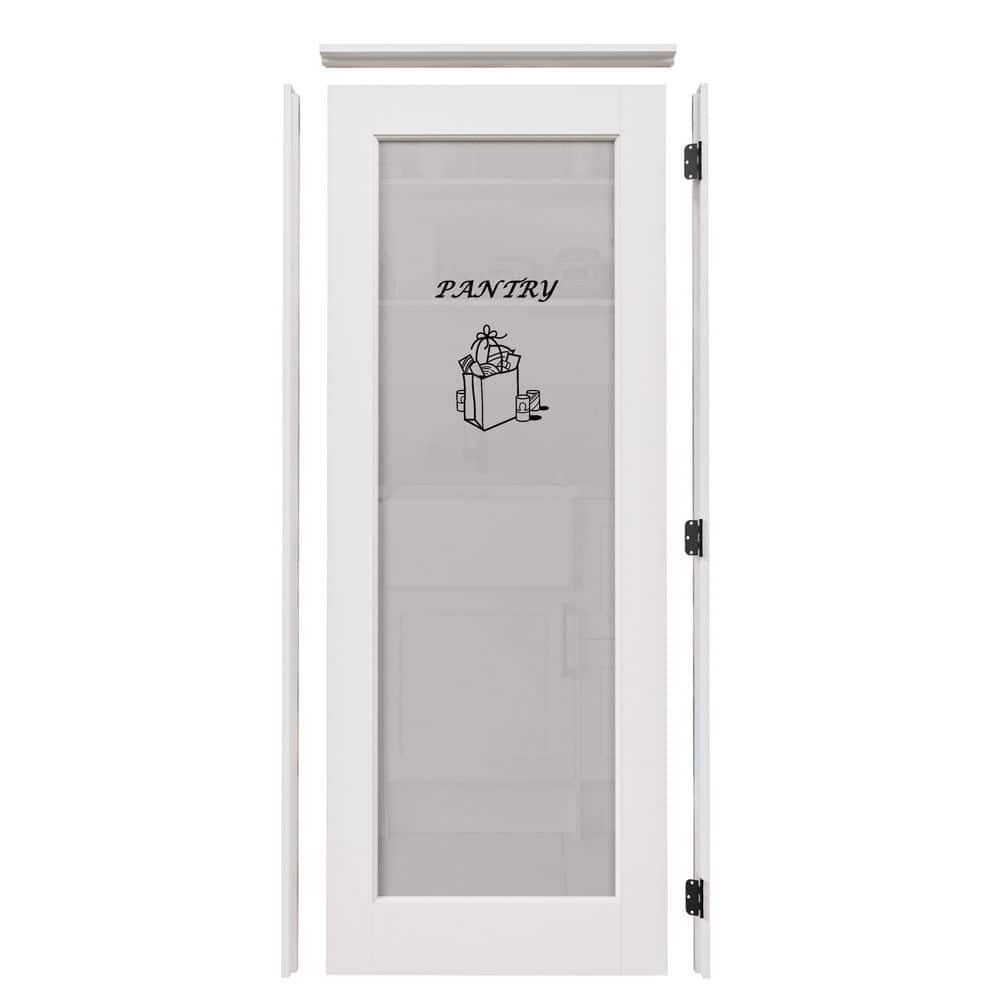 Reviews for ARK DESIGN 28 in. x 80 in. 1-Lite Frosted Glass Left White ...