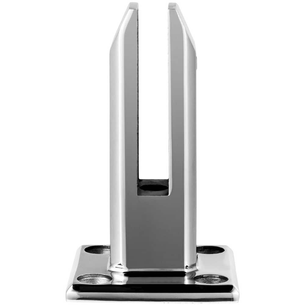 SVOPES Glass Railing Clamp 10 Pieces Glass Railing 6.3 in. H x 3.8 in ...