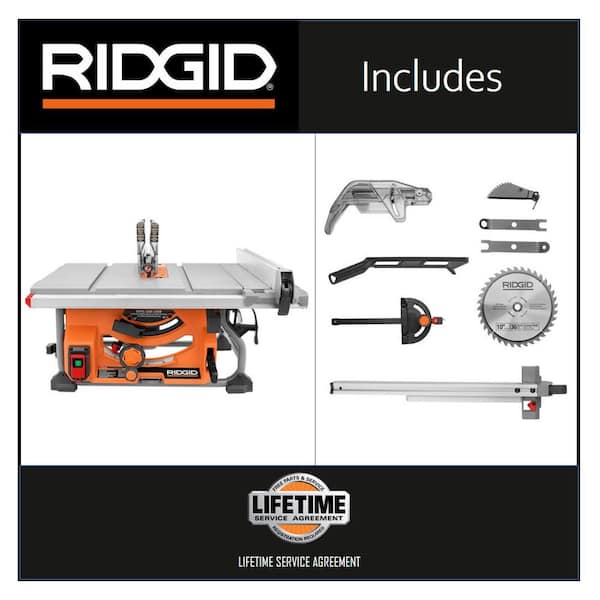 RIDGID - Table Saws - The Home Depot