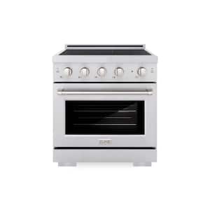 Whirlpool 2.96 cu. ft. 4 Burner Element Single Oven Electric Range with ...