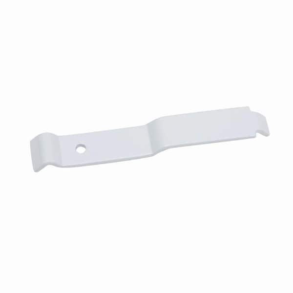 ClosetMaid 5 in. L White Steel Corner Support Shelving Bracket for ...
