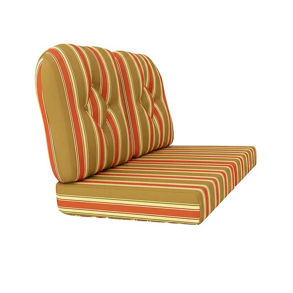 COVERS&ALL 24 x 44 Sunbrella Deep Seating Outdoor Loveseat Replacement ...