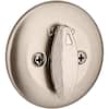 Kwikset 663 Single-Sided Deadbolt in Satin Nickel with Microban ...