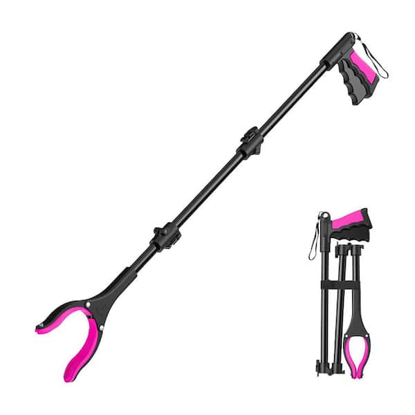 Justincity 36 in. Foldable Grabber Reacher Tool 360° Rotating Jaw 2 ...