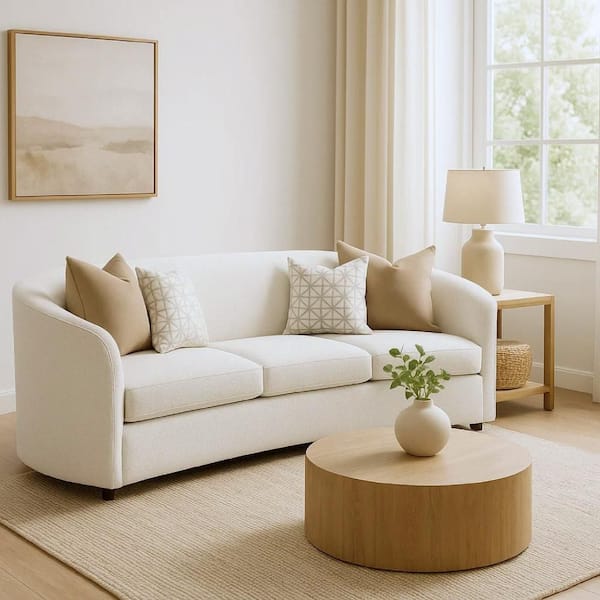Cream - Sofas & Couches - The Home Depot