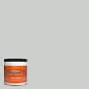 BEHR PREMIUM PLUS 8 oz. #N460-2 Planetary Silver Flat Interior/Exterior ...