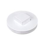 JONES STEPHENS 3 in. x 4 in. PVC Sewer Popper Cleanout and Relief Valve ...