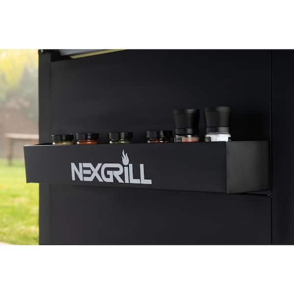 Nexgrill 5-Burner Propane Gas Grill in Stainless Steel with Side Burner ...