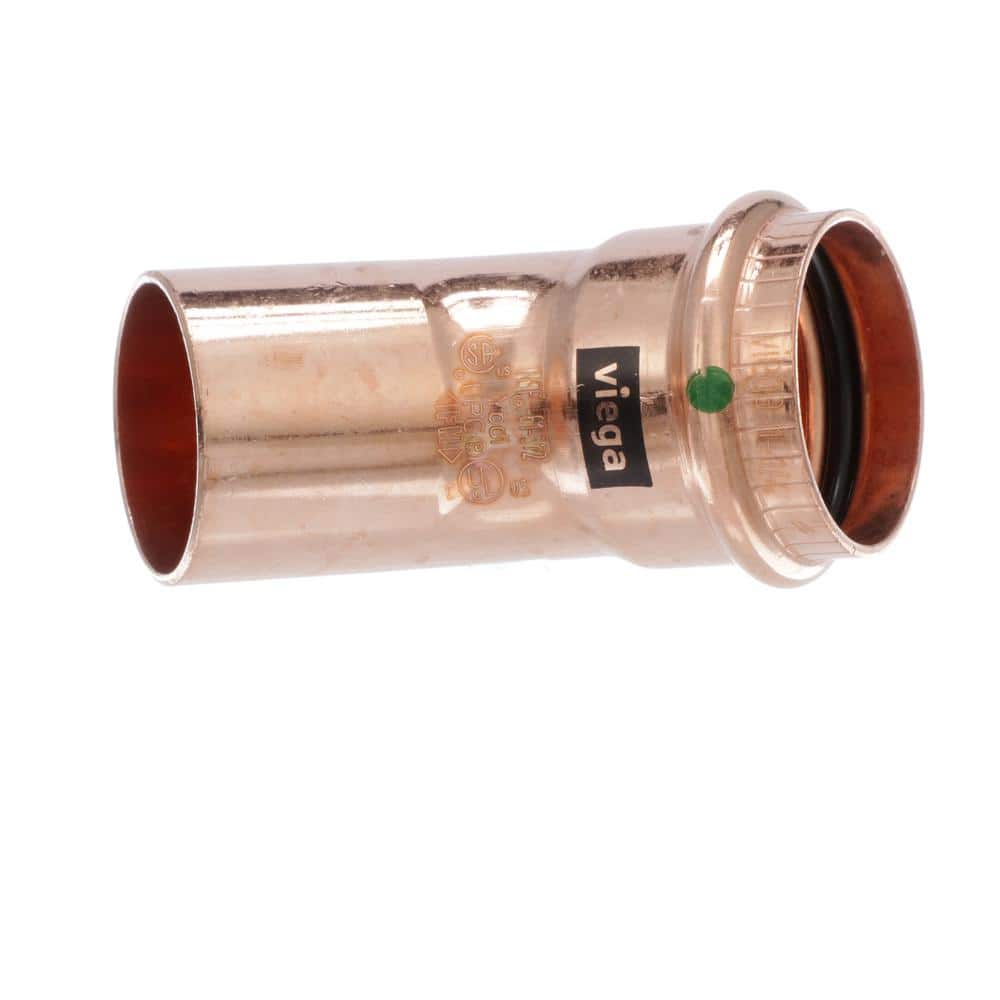Viega ProPress 1-1/4 in. Press x 1-1/4 in. FTG Copper 45-Degree Street ...