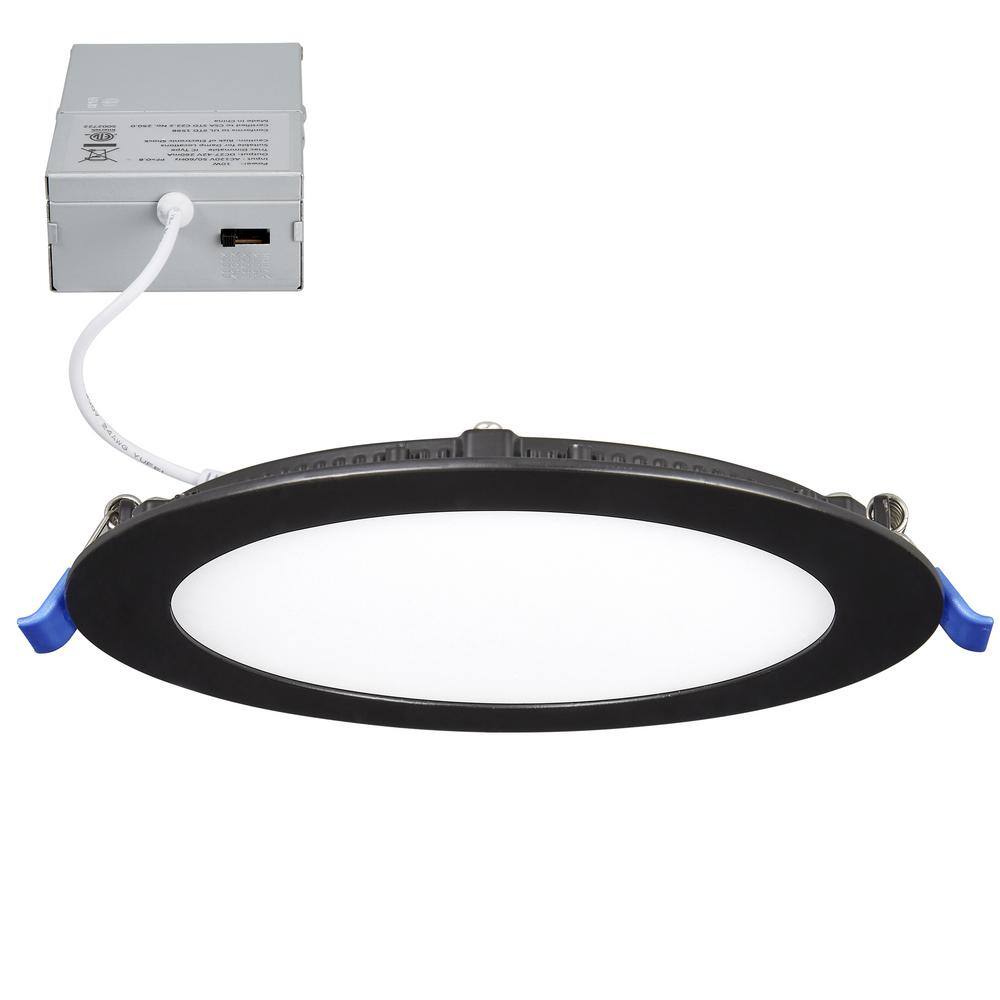 Dimmable Night Light Maxxima 6" Slim LED Downlight With Night Light - 5 ...