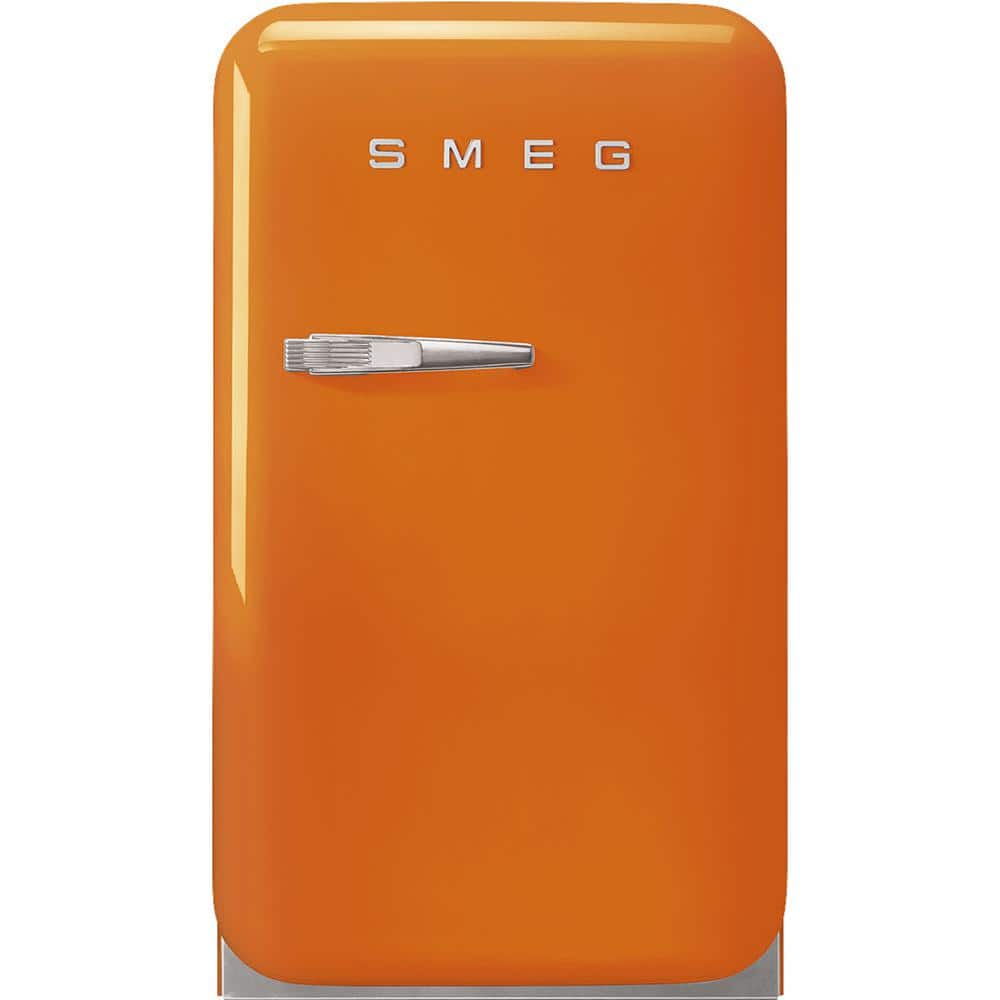 smeg FAB5 Retro 60cm Mini Cooler. Orange. Right Hinge ONLY FAB5UROR3 ...