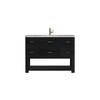 James Martin Vanities Lucian 48.0 in. W x 21.5 in. D x 36 in. H Single ...