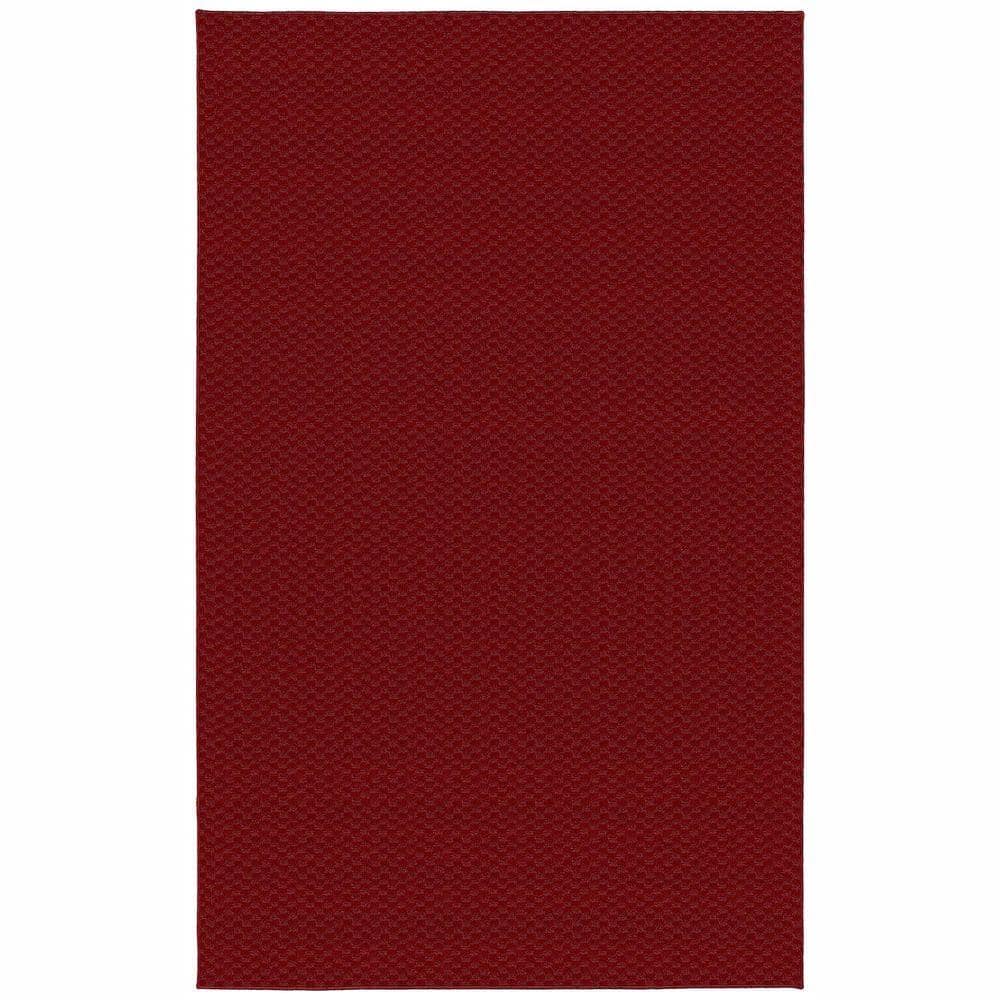 Reviews for Garland Rug Medallion Chili Red 9 ft. x 12 ft. Area Rug ...