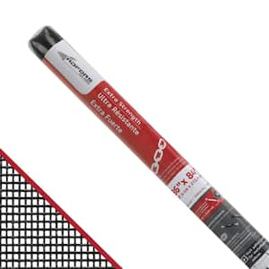 Phifer 36 in. x 84 in. Charcoal Fiberglass Screen 3003947 - The Home Depot