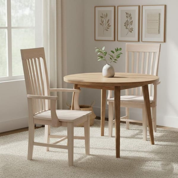Unfinished Wood - Dining Chairs - The Home Depot