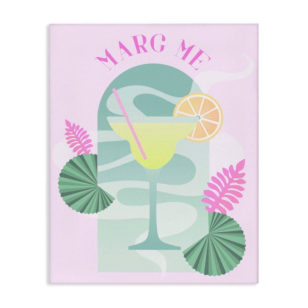 Stupell Industries Marg Me Phrase by Daphne Polselli Unframed Food ...