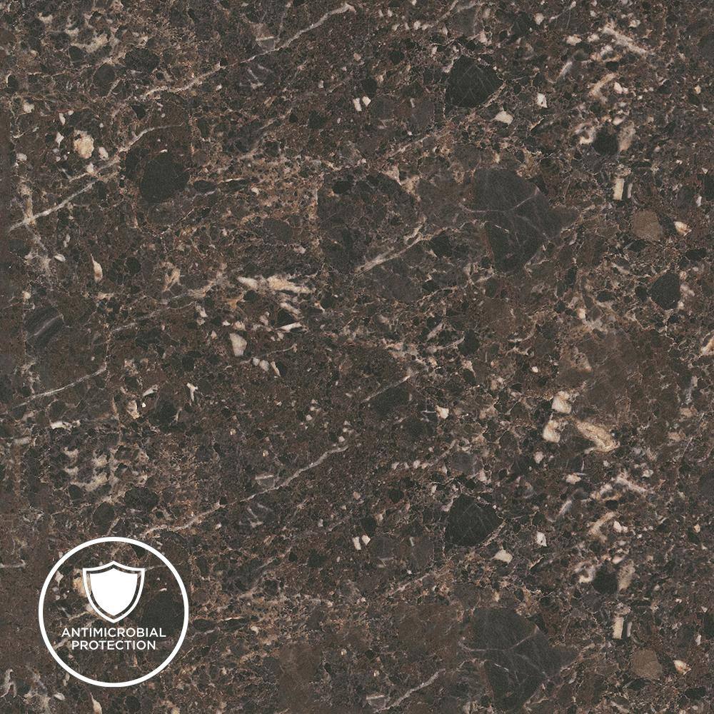 Wilsonart 4 ft. x 8 ft. Laminate Sheet in Breccia Nouvelle with Premium ...
