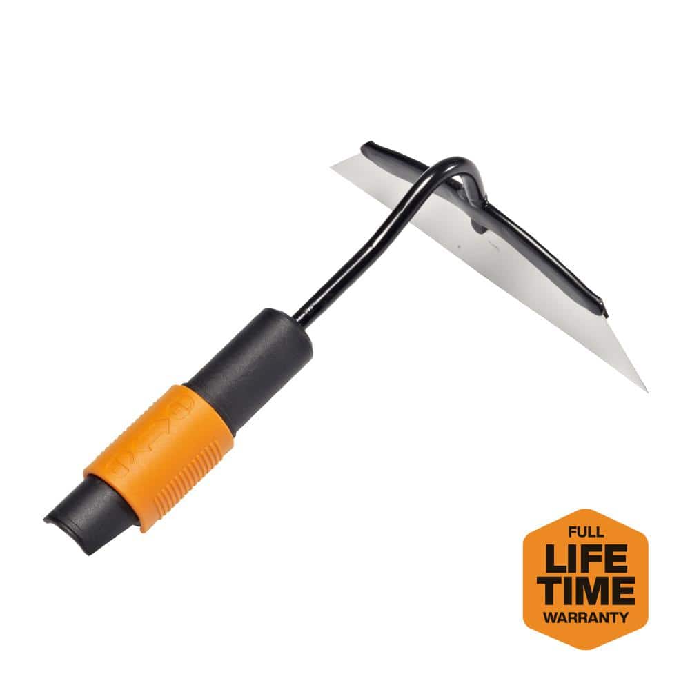 Fiskars 7.5 in. QuikFit Garden Hoe Interchangeable Head Attachment ...