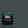 BEHR ULTRA 1 gal. #730F-7 Black Sable Semi-Gloss Enamel Exterior Paint ...