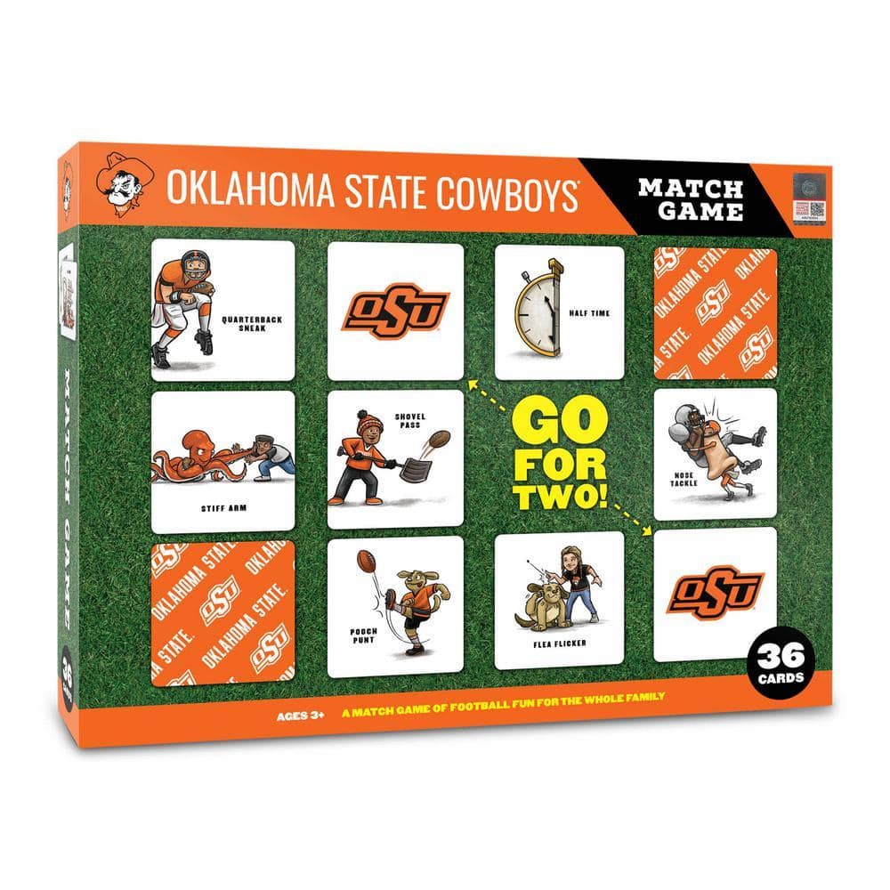 YouTheFan NCAA Oklahoma State Cowboys Licensed Memory Match Game ...