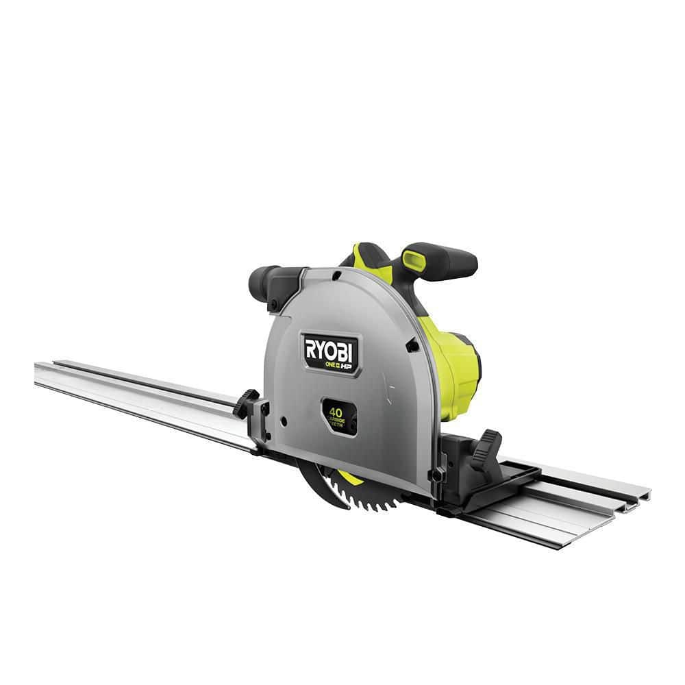 RYOBI ONE+ HP 18V Brushless Cordless 6-1/2 in. Track Saw (Tool Only ...