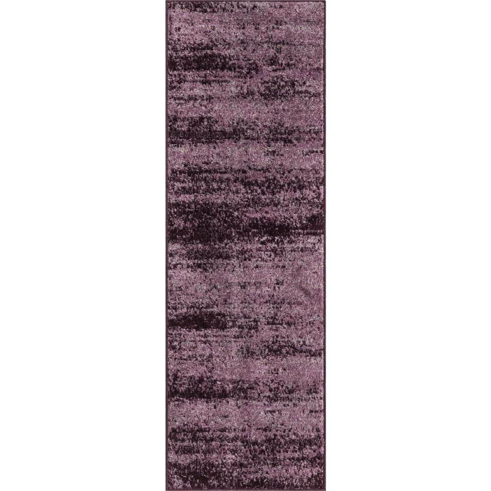 Unique Loom Del Mar Lucille Violet 2' 0 x 6' 0 Area Rug 3169598 - The ...