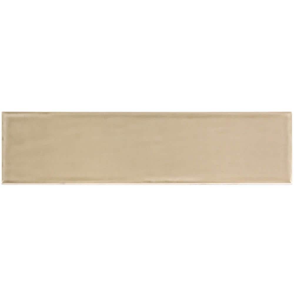 Ivy Hill Tile Birmingham Fawn 3 in. x 12 in. Polished Ceramic Subway ...