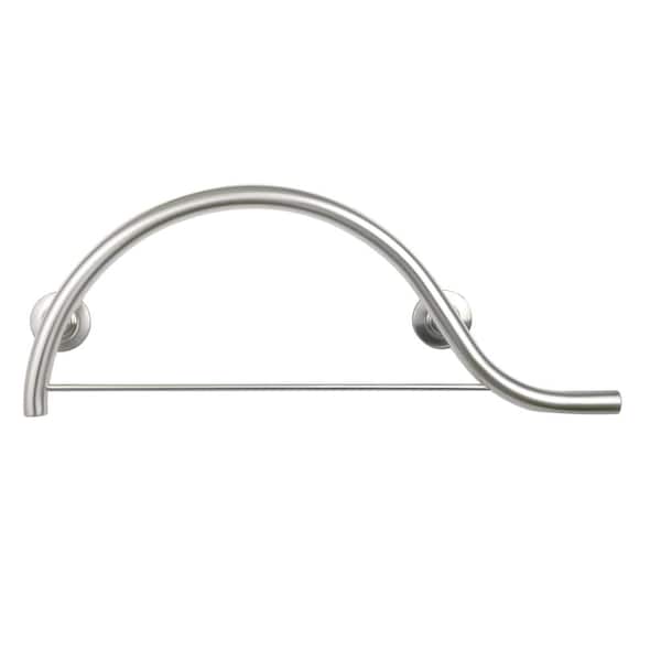 SEACHROME 30- inch Designer Curved/Waved Bathroom Shower Grab Bar with ...