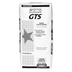 Custom Building Products Jamo GTS 50 lb. Gray Sanded Thinset Mortar ...