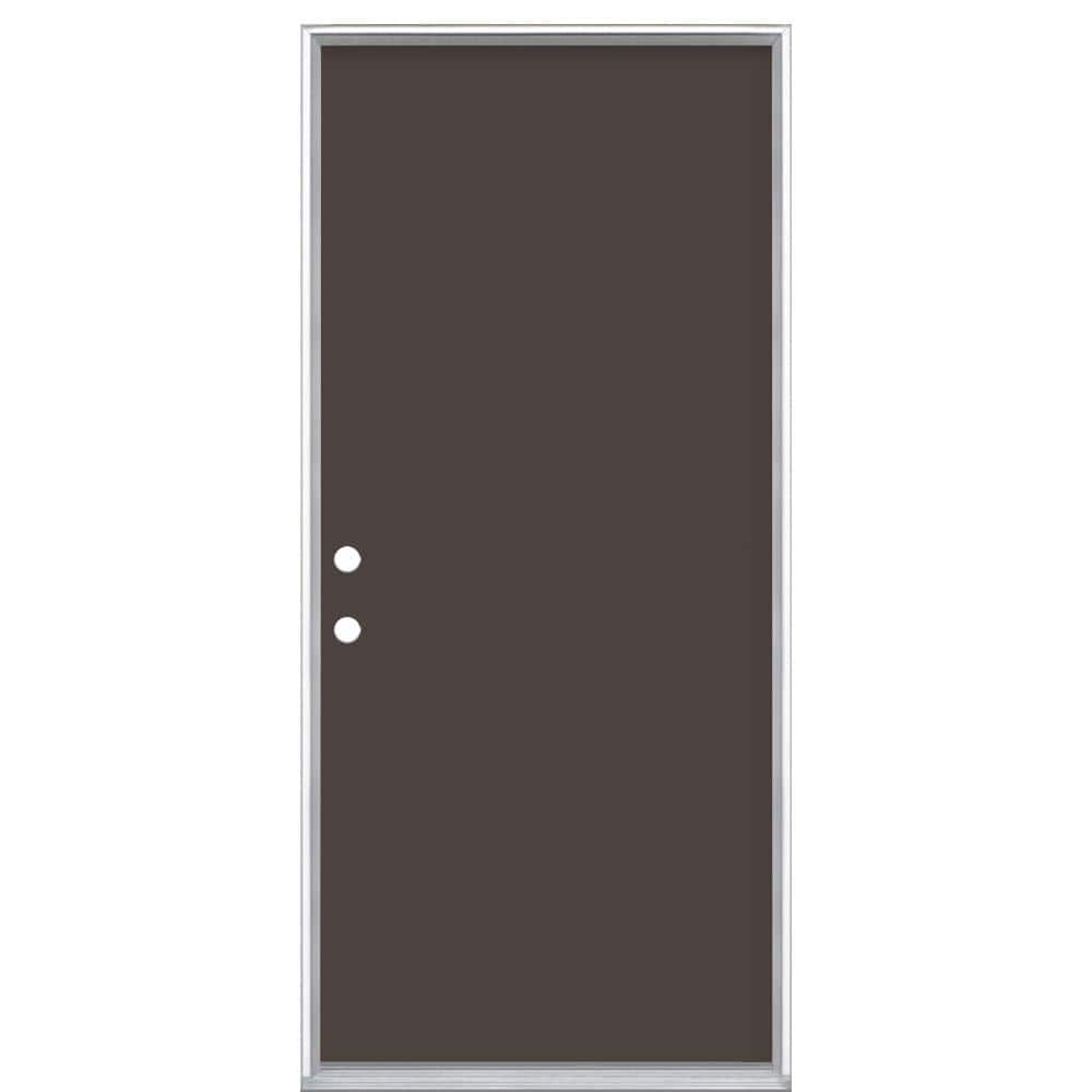 Have a question about Masonite 36 in. x 80 in. Flush Right-Hand Inswing ...