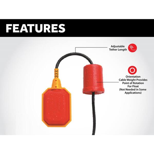 Pool Alarm Sump Pump Alarm, High Water Alarm For Sump Pump Water Tank ...
