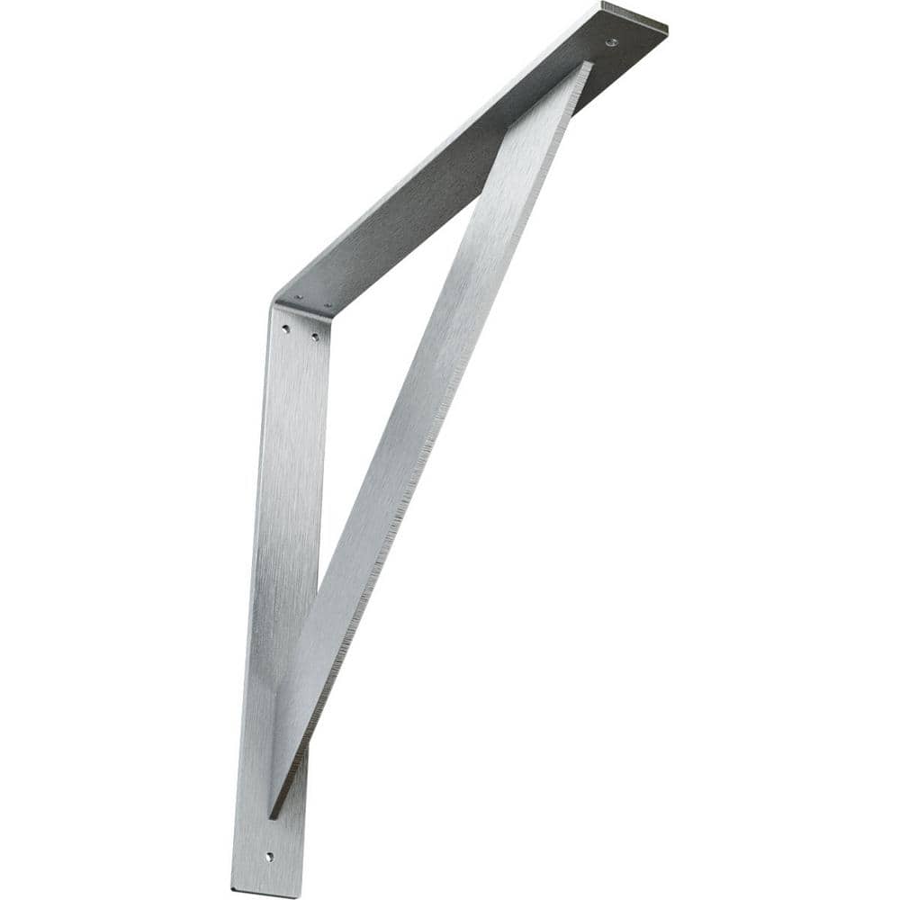 Ekena Millwork 18 in. x 2 in. x 18 in. Steel Unfinished Metal ...