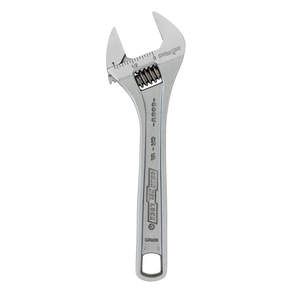 Channellock 6 in. Adjustable Wrench 806W - The Home Depot