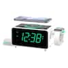 Emerson SmartSet Multiple Wireless Charging, Dual Alarm Clock Radio ...