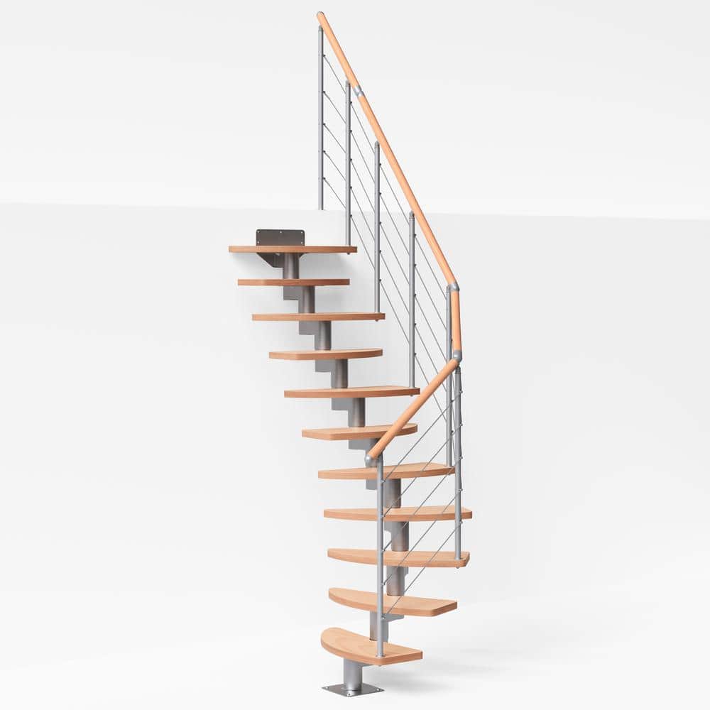 Dolle Rome 25 in. Modular 12-Tread Stair Kit 68300-1 - The Home Depot