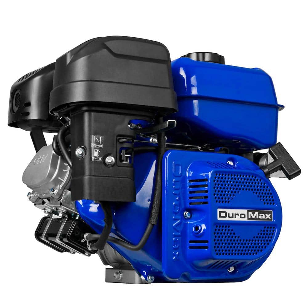 DUROMAX 274cc 1 in. Gasoline Multi-Purpose Horizontal Key Shaft Recoil ...