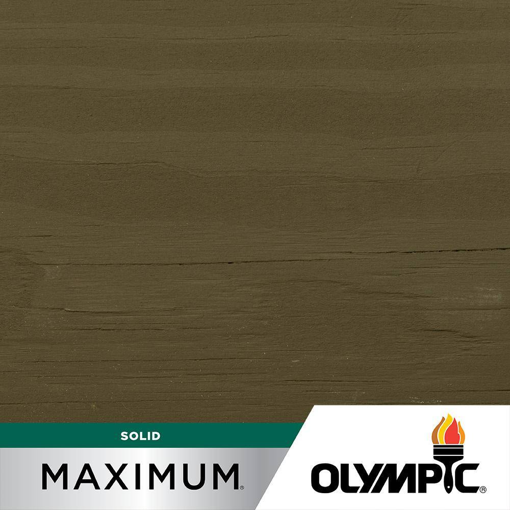 Olympic Maximum 5 gal. SC-1008 Bayberry Solid Color Exterior Stain and ...