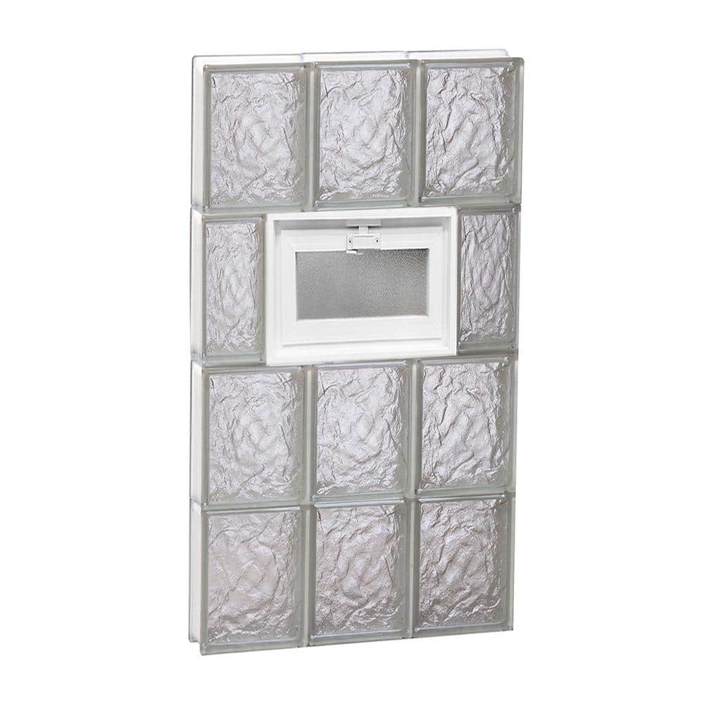 Clearly Secure 17.25 in. x 31 in. x 3.125 in. Frameless Vented Ice ...
