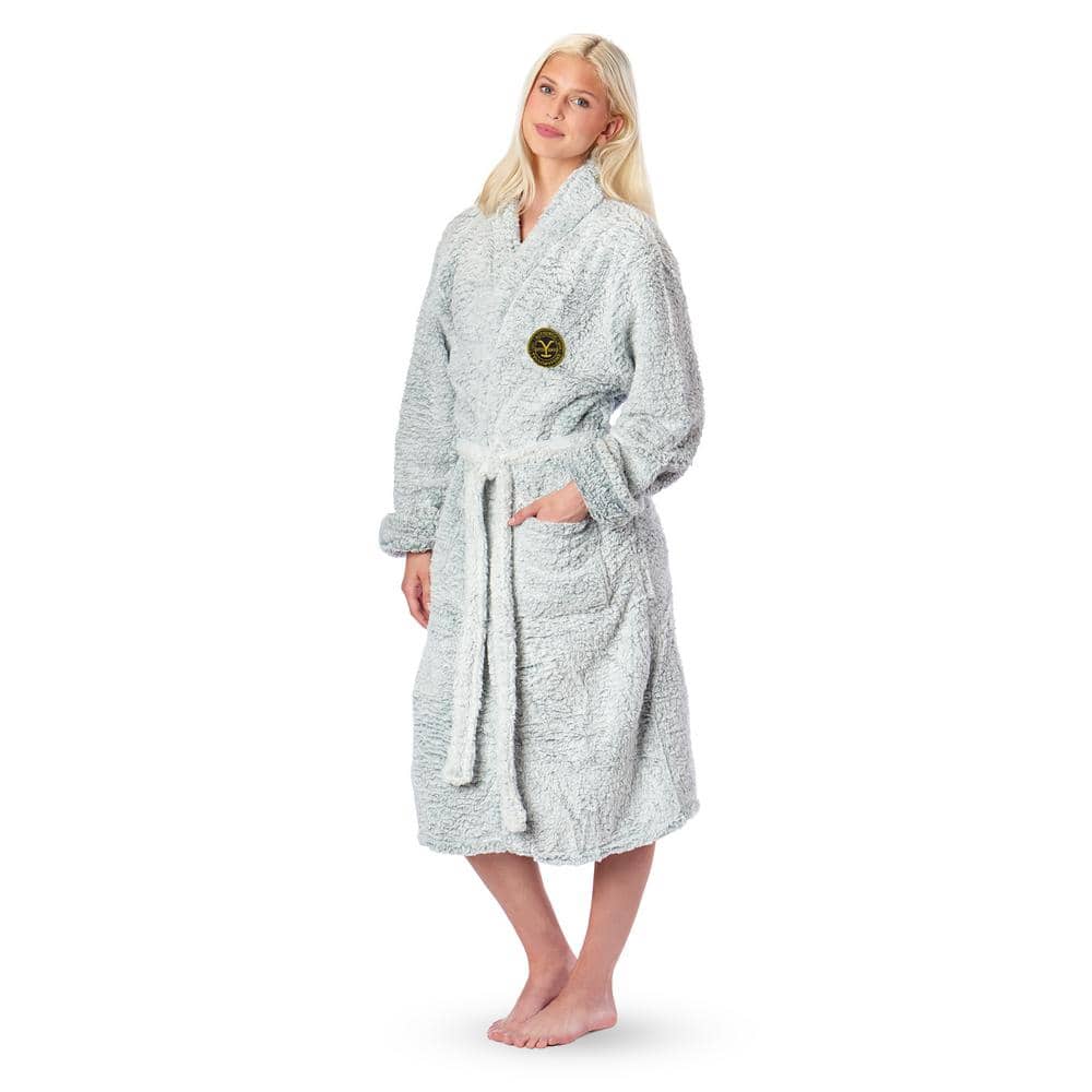 THE NORTHWEST GROUP Yellowstone Womens Sherpa Bathrobe 1YLS34700C001EDC ...