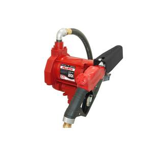 FILL-RITE 115-Volt 1/3 HP 20 GPM Fuel Transfer Pump With Discharge Hose ...