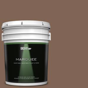 BEHR ULTRA 1 gal. #N240-7 Joshua Tree Extra Durable Semi-Gloss Enamel ...
